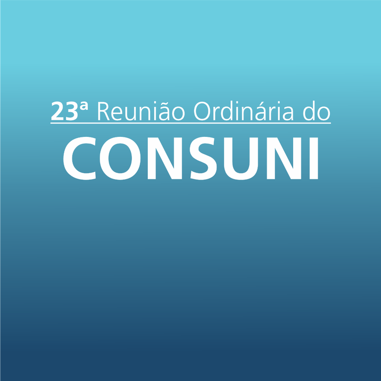 23ª Reunião Ordinária, do CONSUNI da UFDPar — Universidade Federal do ...